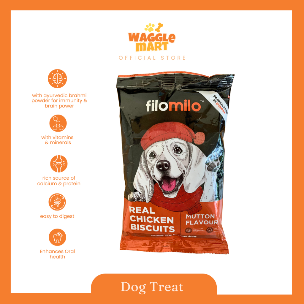 Dog treat - Chicken Biscuits for Dogs - Filomilo Real Chicken Biscuits ...