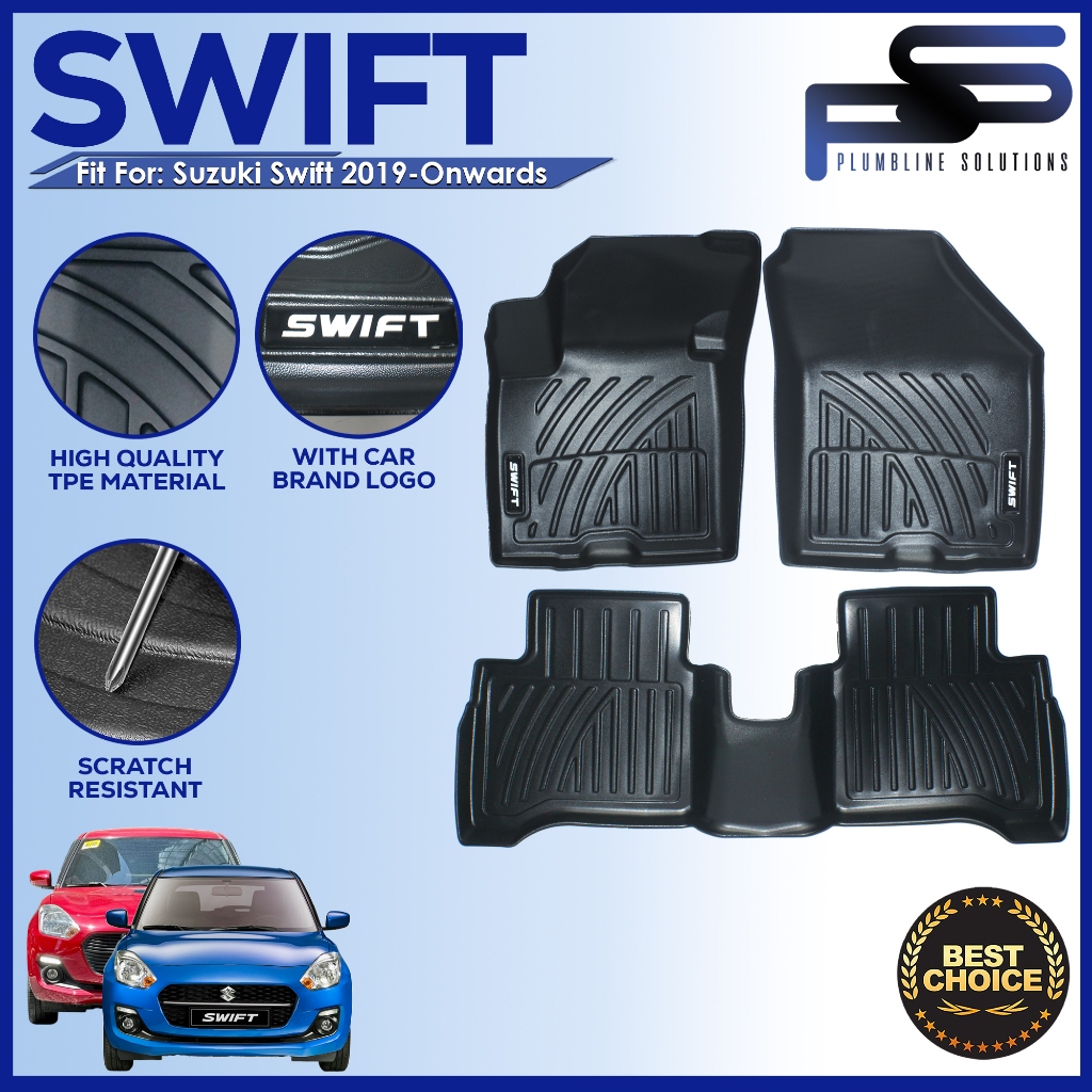 5D / TPE Suzuki Swift 2012 - 2015 / 2019 - Onwards Deep Dish Car ...