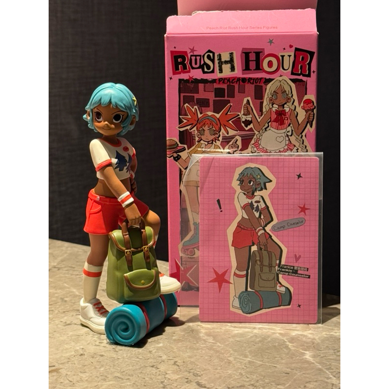 POP MART - Peach Riot Rush Hour Series - Frankie Camp Counselor figure | Shopee Philippines