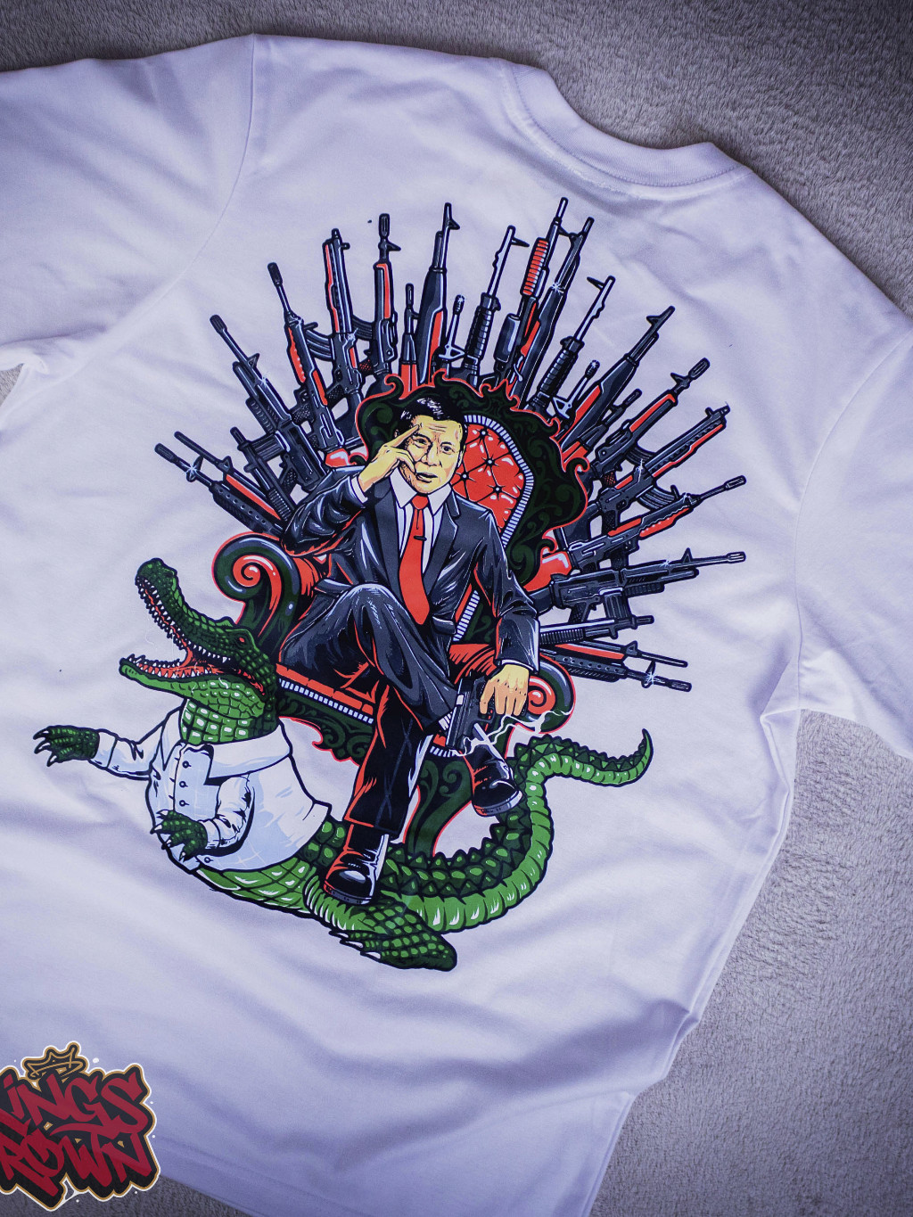 DU30(You Can Never Put a Good Man Down) - White | Shopee Philippines