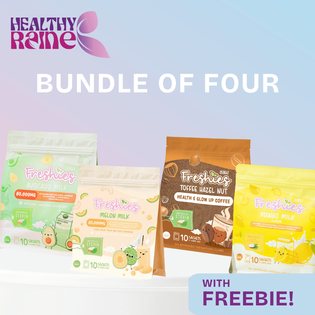FRESHIES Mango, Avocado, Toffee Nut, Melon Bundle of 4 with FREEBIES ...