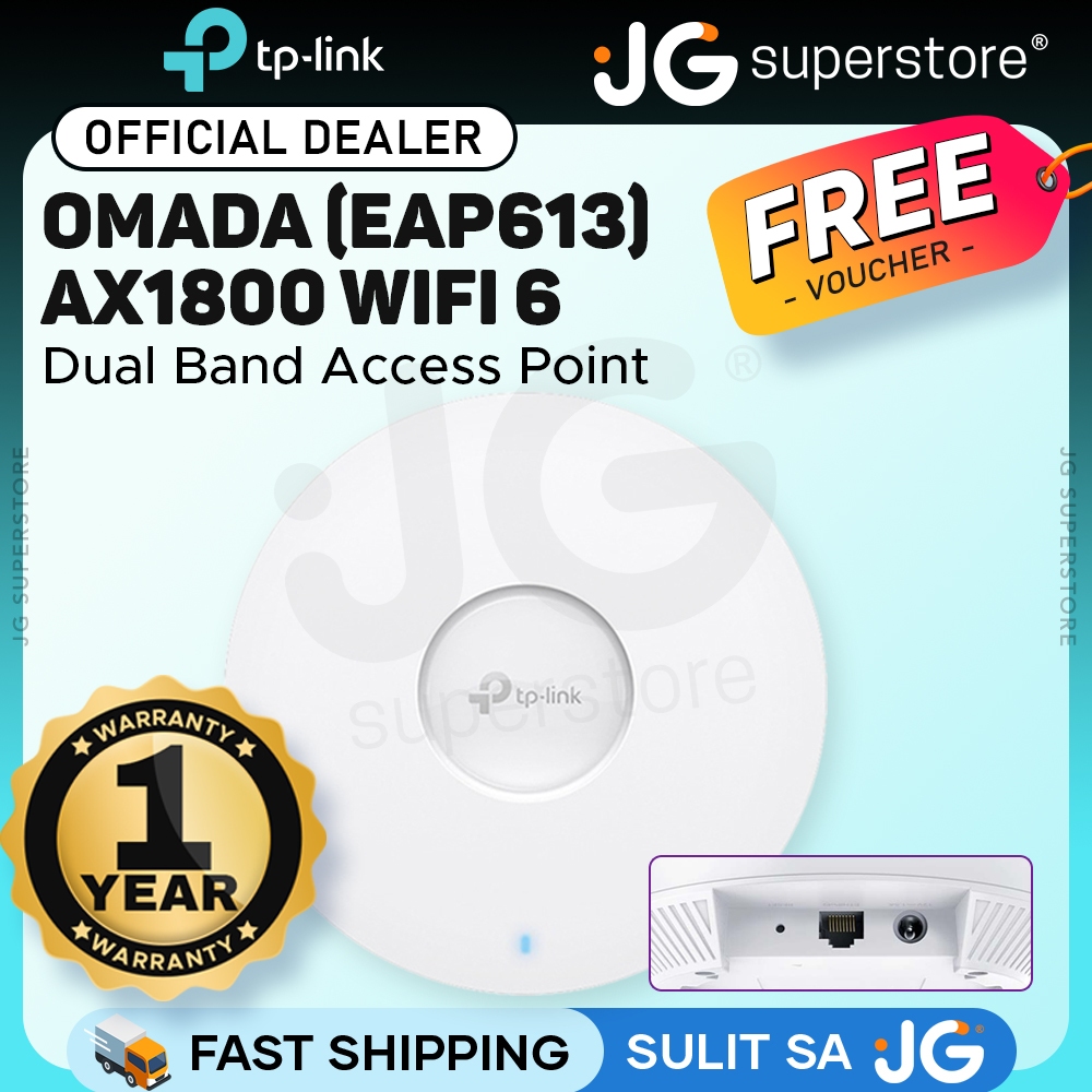 TP-Link Omada AX1800 WiFi 6 Dual Band Ceiling Mount Access Point ...