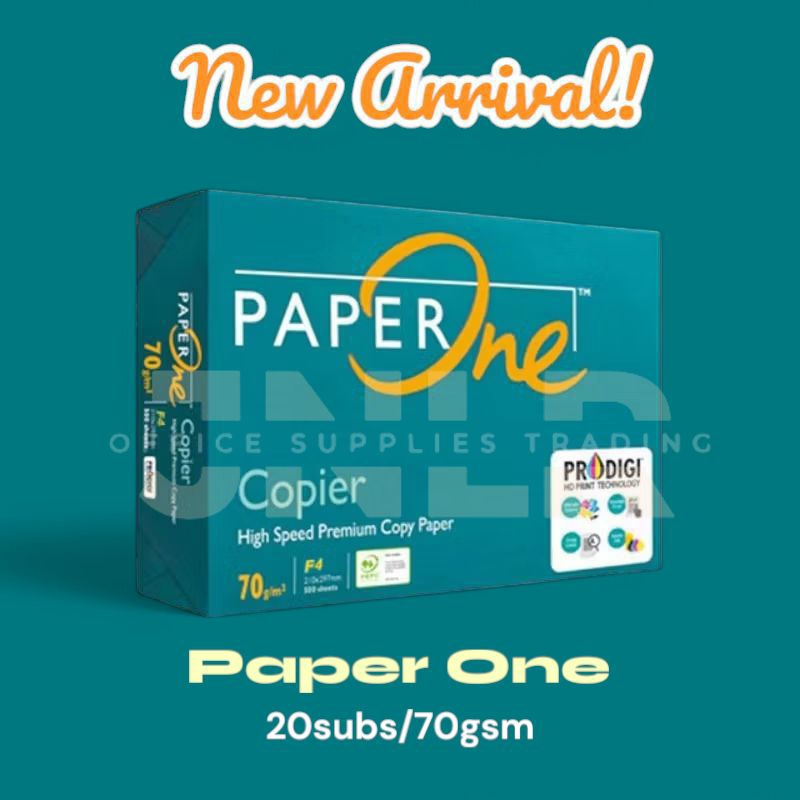PAPERONE - Short (A11)/A4/Long (F4) - Bond Paper/Ream/70gsm/500 sheets ...