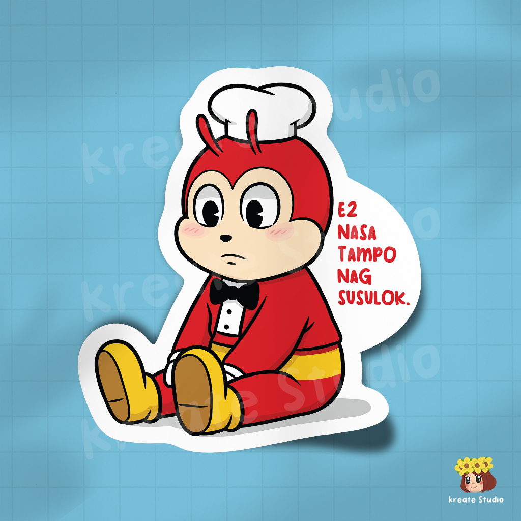 E2 NASA TAMPO NAGSUSULOK STICKER | Witty Funny Relatable Cute Laminated ...