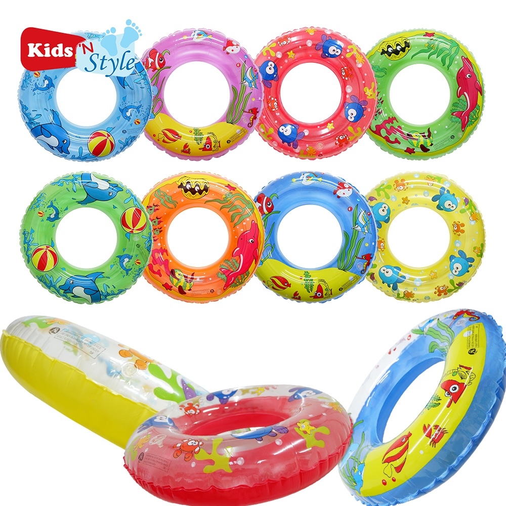 Transparent Swimming Circle Dolphin Ocean Underwater Print Inflatable ...