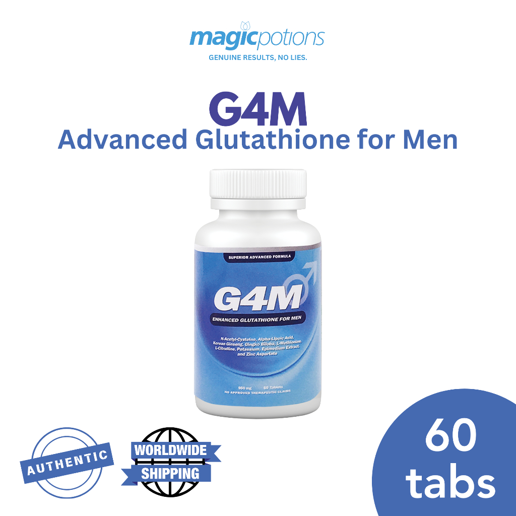 G4M Enhanced Glutathione Formula For Men | Shopee Philippines