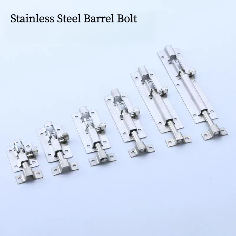 Stainless Steel Barrel Bolt 2'' , 3'' , 4'' | Shopee Philippines