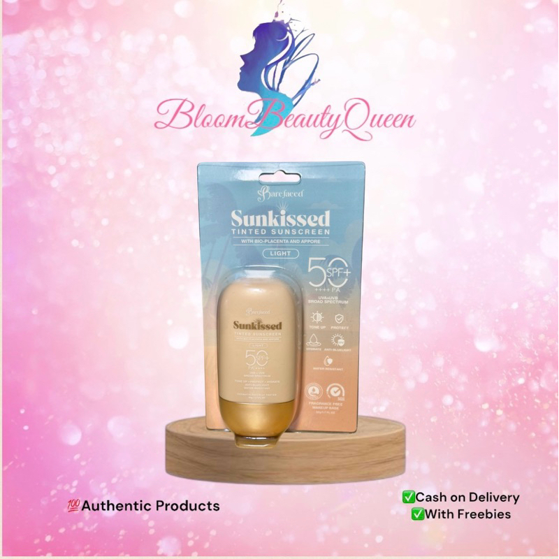 Barefaced Sunkissed Light Tinted Sunscreen SPF50 50g | Shopee Philippines