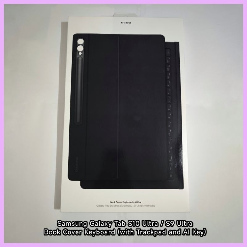 Samsung Galaxy Tab S10 Ultra / S9 Ultra Book Cover Keyboard (with ...