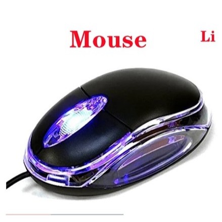 Mini Mouse Black Optical Wheel Mouse laptop accessores with wired ...