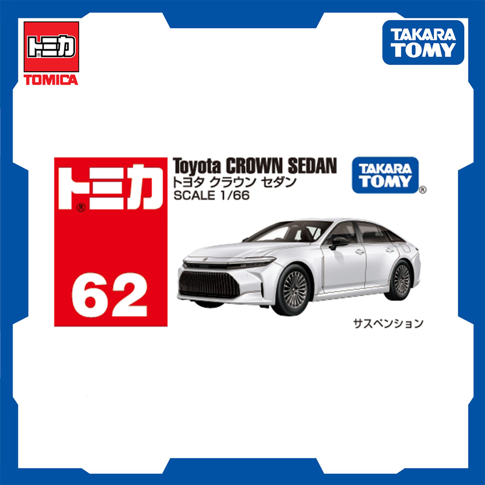 TOMICA no.62-12 TOYOTA CROWN SEDAN (BOX)’25 | Shopee Philippines
