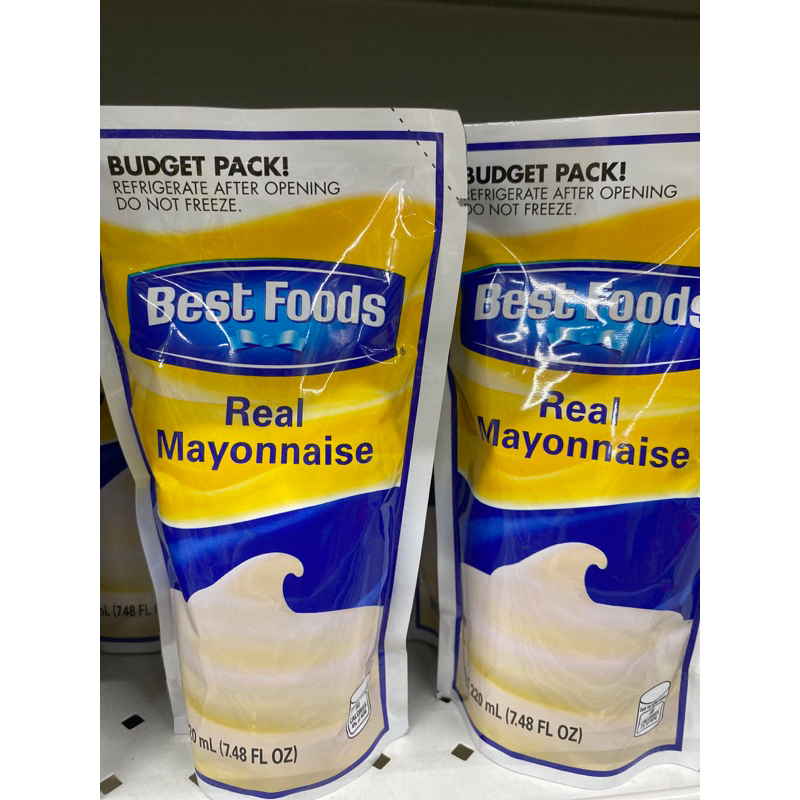 Best foods real mayonnaise 220ml | Shopee Philippines