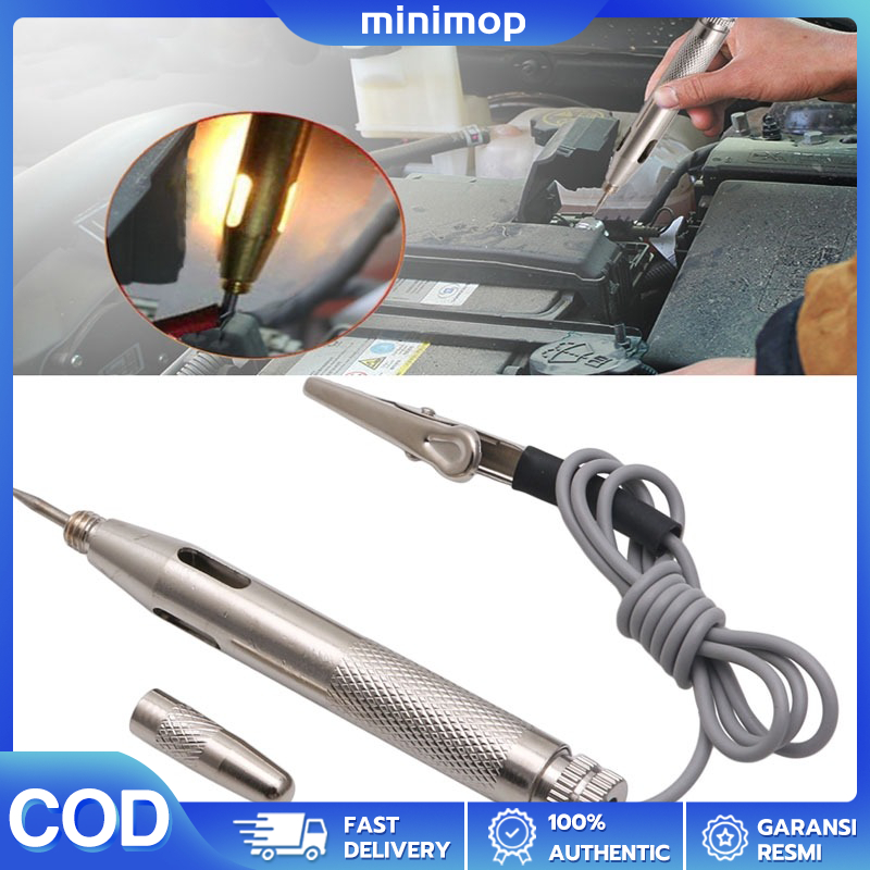 New DC 6V 12V 24V Copper Light System Test Probe Lamp Auto Car Light ...