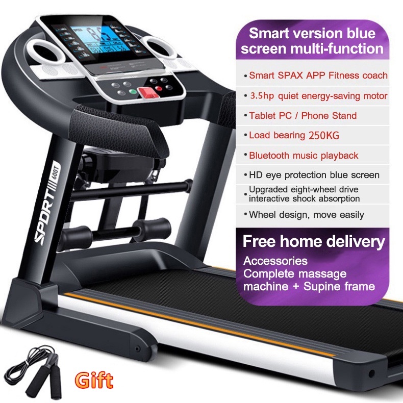 3.5HP threadmil High horsepower LCD screen foldable threadmill ...