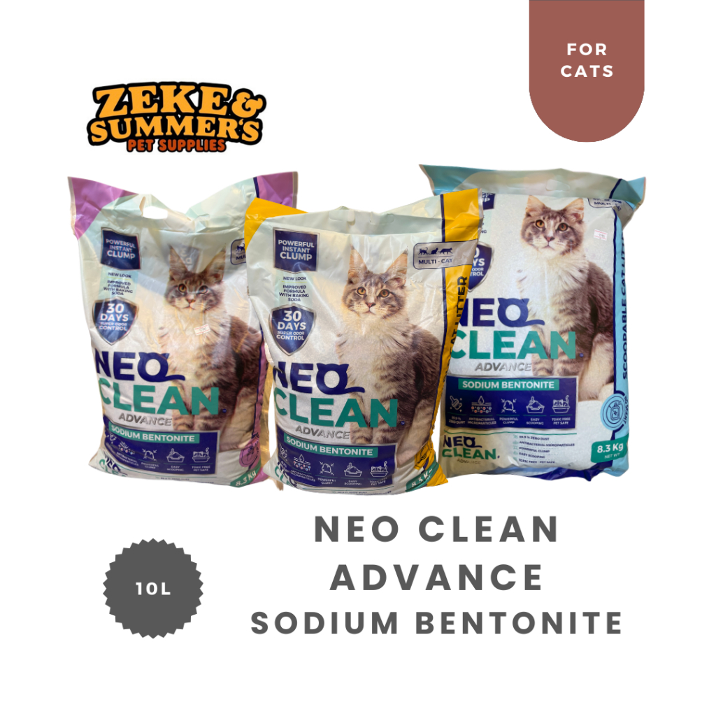 Neo Clean Advance Sodium Bentonite Cat Litter Sand 10L | Shopee Philippines