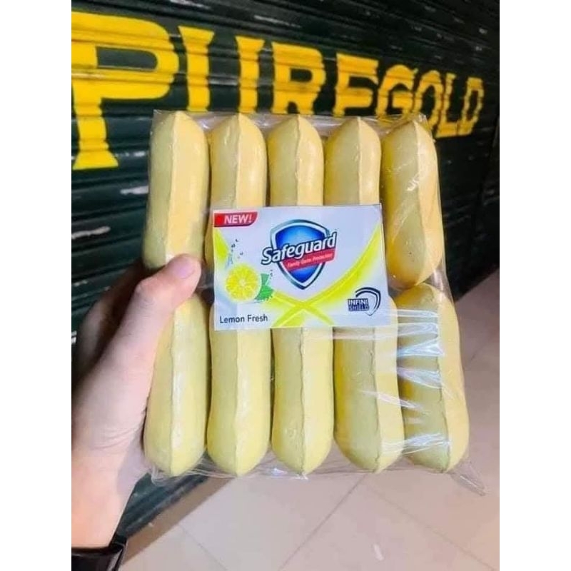 SG BATH SOAP YELLOW 10PCS PER PACK FAMILY SIZE 2027EXP | Shopee Philippines