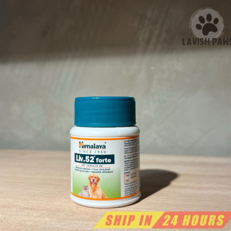 Liv 52 Forte Vet Tablets for Liver Care of Dogs and Cats (60 tabs ...