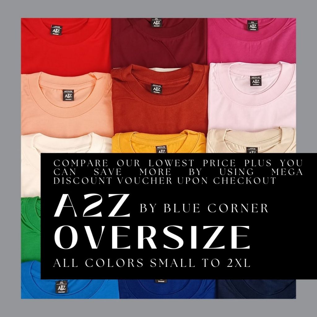 A2Z OVERSIZE with 2XL Made by Blue Corner #SureOnHand #Lowest # ...