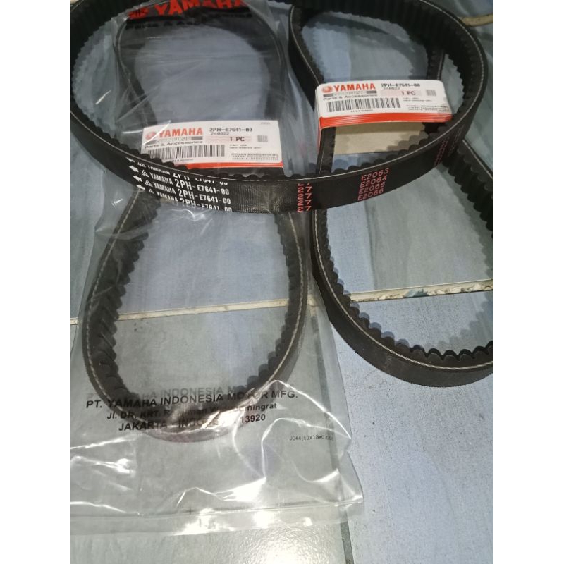 Yamaha genuine V- BELT /PUMP BELT 2PH-E7641-00 for MIO I 125/MIO SOUL I ...