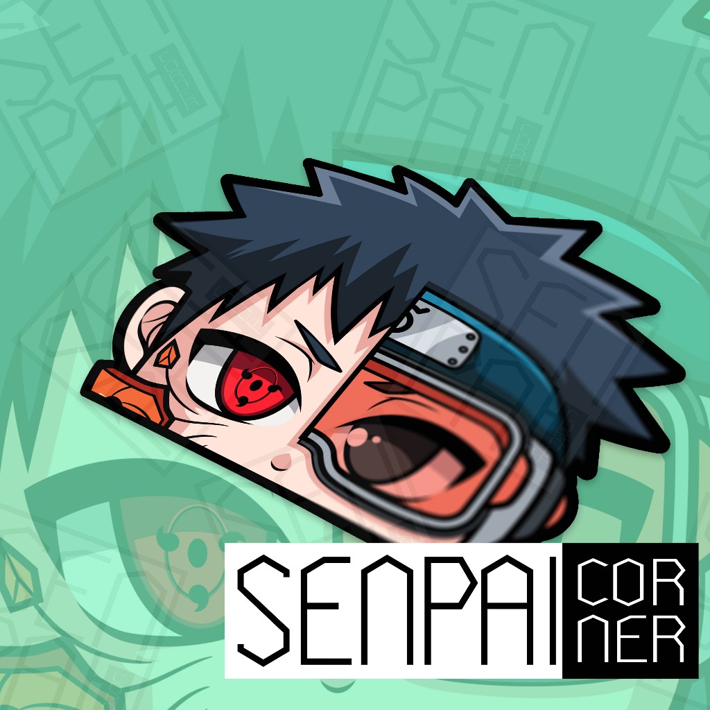 Tobi X Obito Peeker Sticker | Shopee Philippines