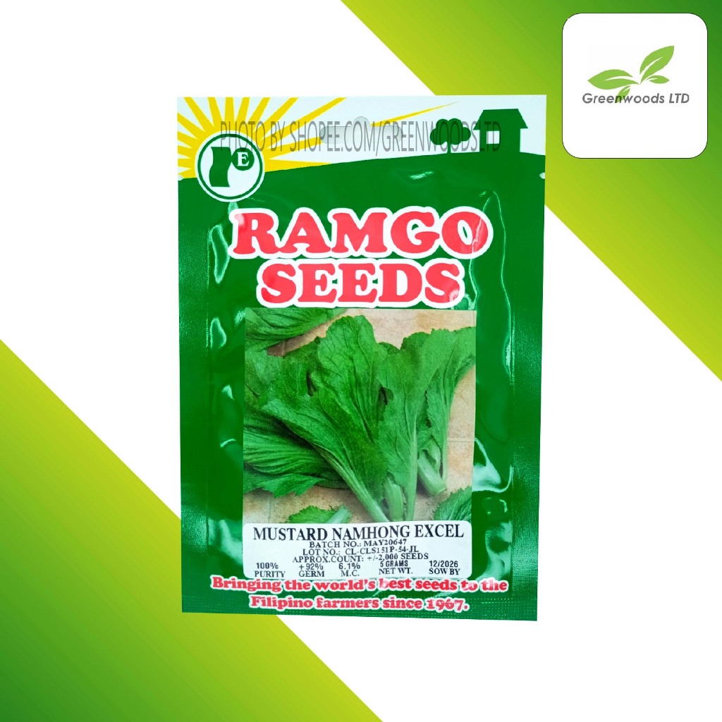 Ramgo RPD Seeds Mustard (Mustasa) Namhong Excel Variant gws31207 ...