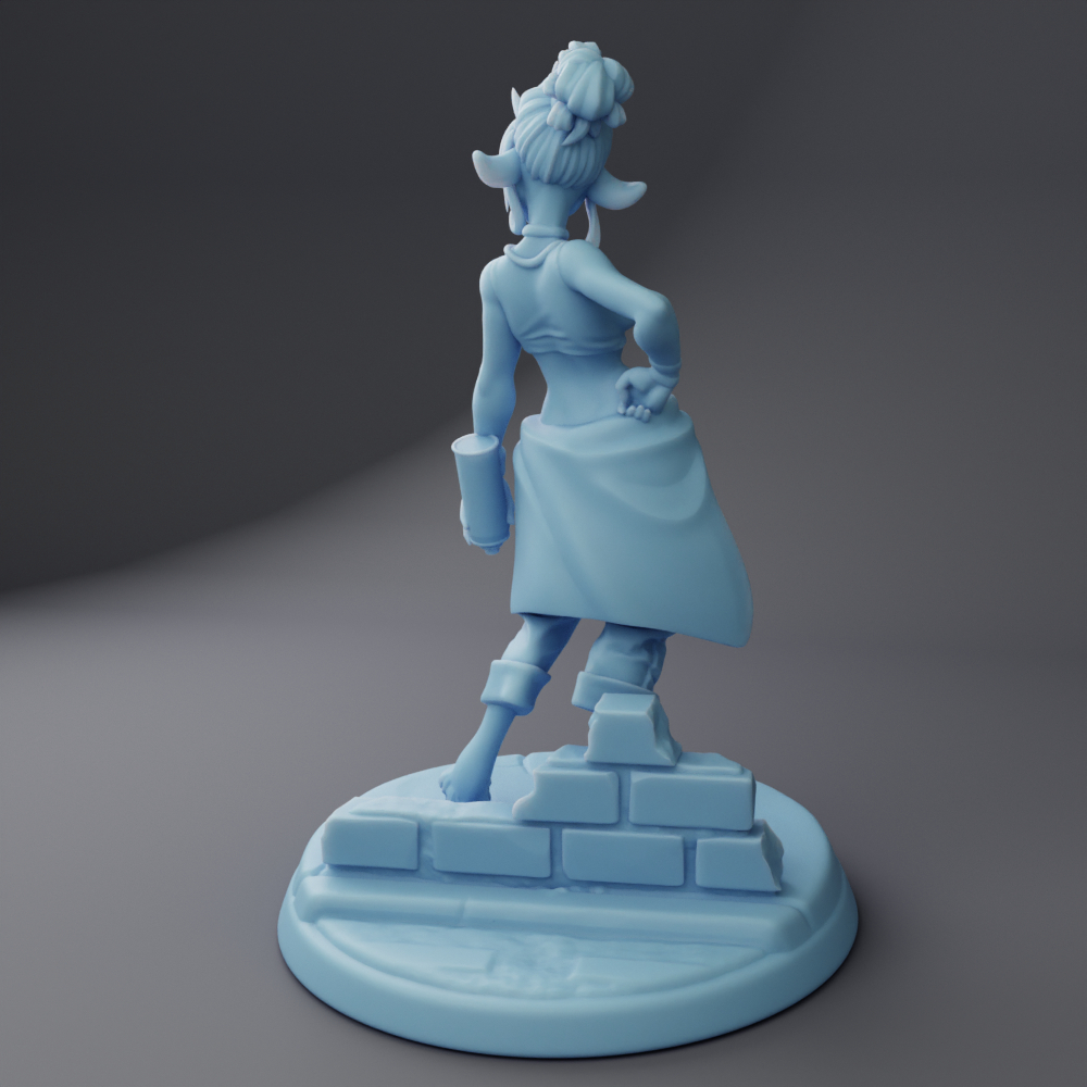 Twin Goddess Fantasy Crime Drama- Satyr Informant DND Miniatures ...