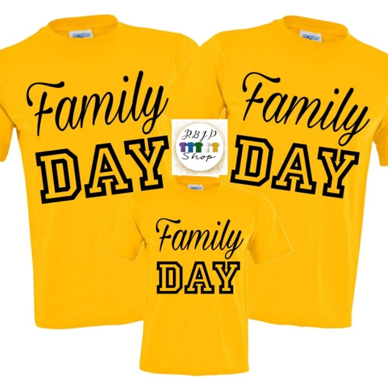 FAMILY DAY TSHIRT FOR FAMILY 3IN1 | Shopee Philippines