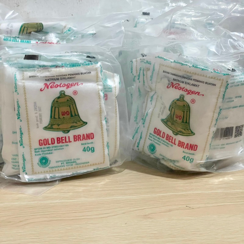 MAGIC SUGAR Neotogen Golden Bell Brand Original 1pack (10pcs 400g ...