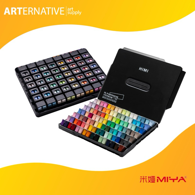 Himi Miya Gouache Set 112 Colors 12g Basic | Shopee Philippines