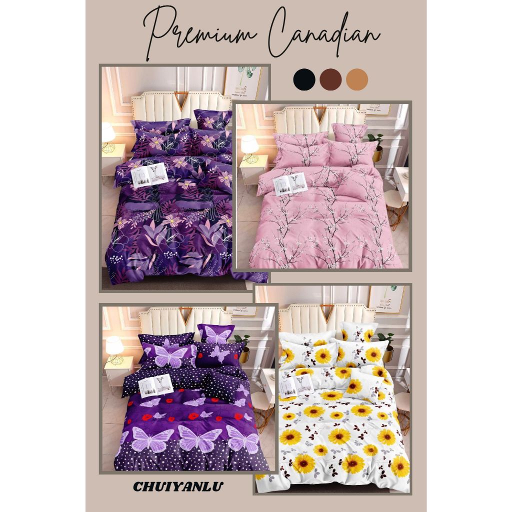 FLORAL Canadian Cotton 94-96" Width | Fabric | Tela per yard | Shopee Philippines