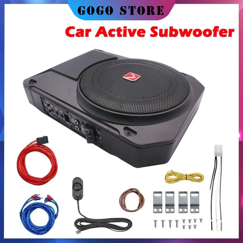8 inch/10 inch car subwoofer 800W high power ultra-thin car 12v bass ...