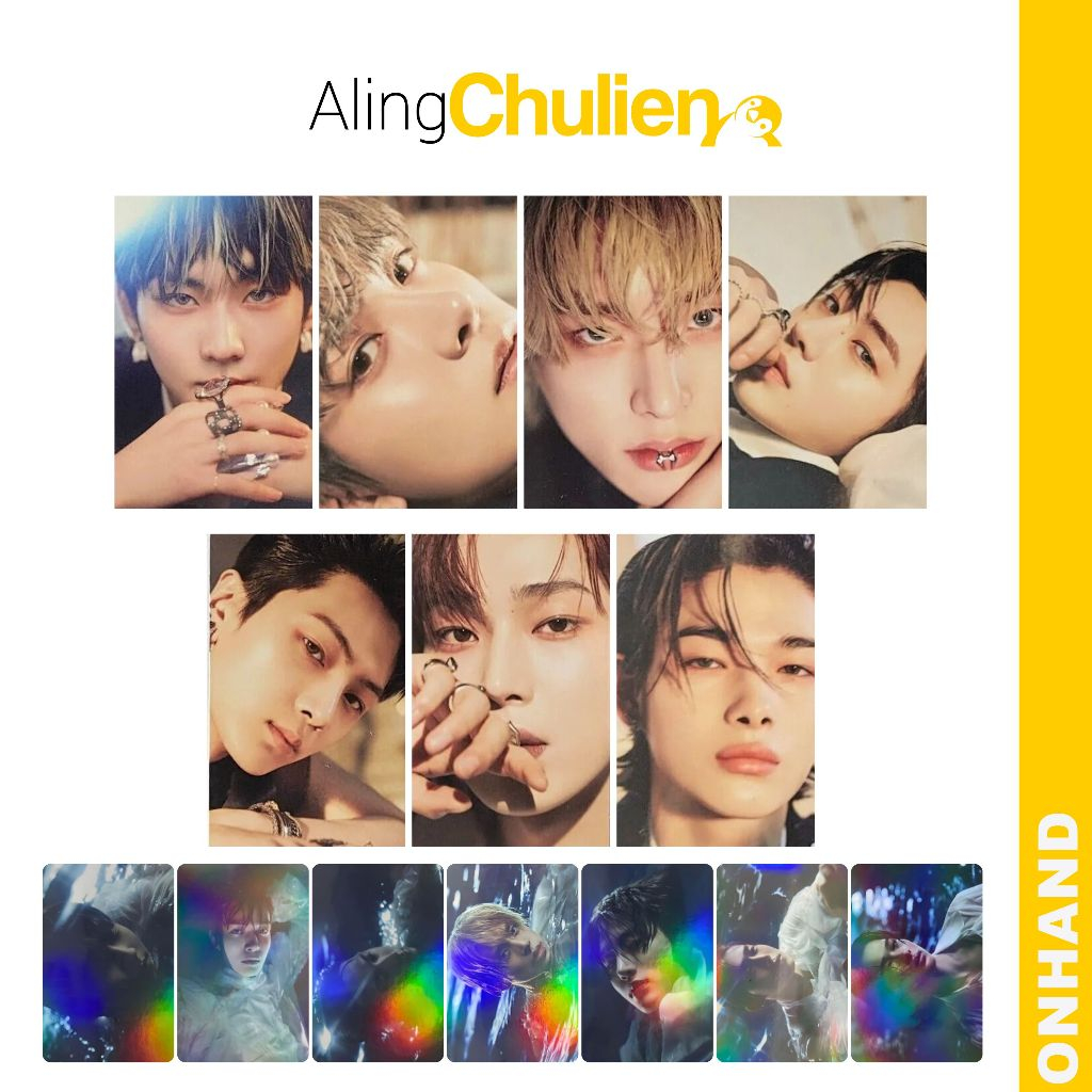 ENHA DARK BLOOD Darkblood Album POB PC Photocard Photo card + Postcard ...