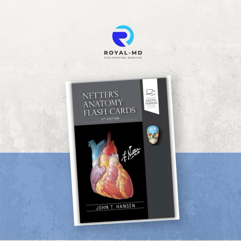 Netter Anatomy Flashcards 5th edition | Shopee Philippines