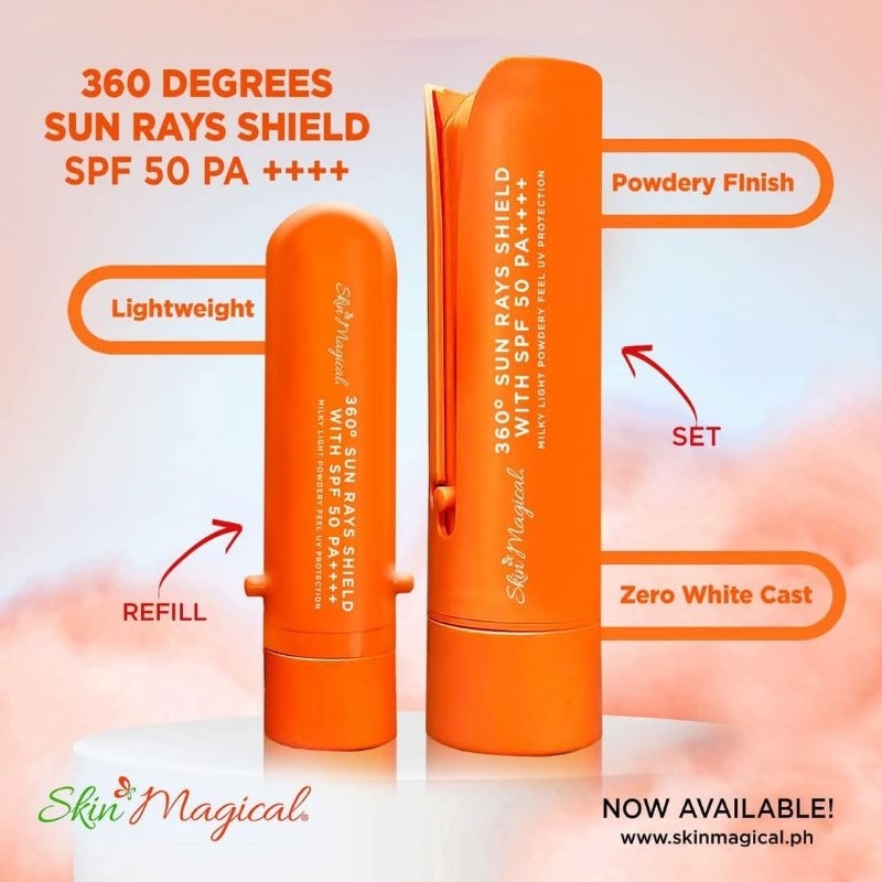 Skin Magical 360 Degrees Sun Shields Sunscreen PA++++ (50g) | Shopee ...