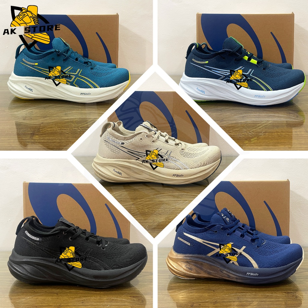 AK-Sports As*ics Gel-Nimbus 26 Running Shoes Breathable Sneakers For ...