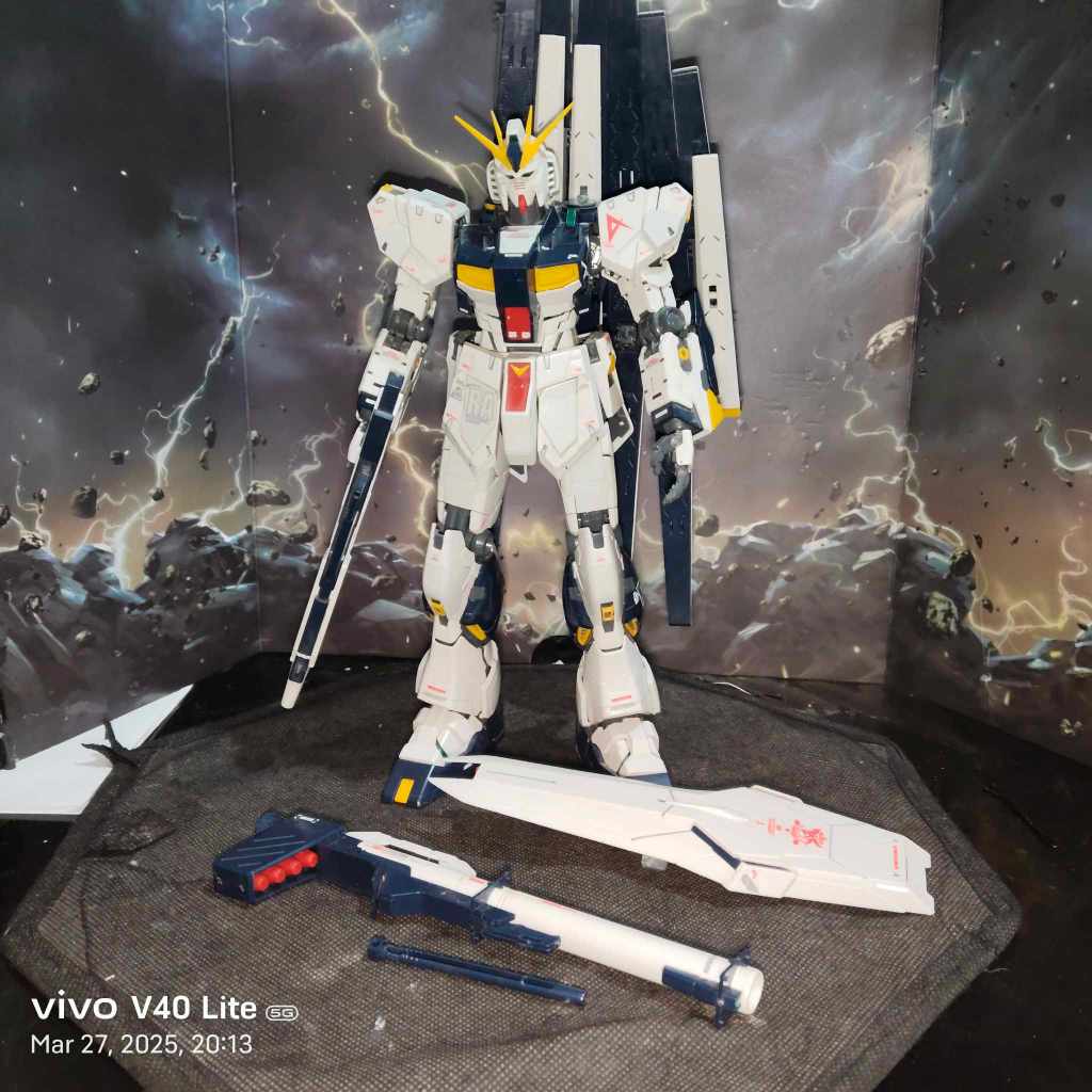 Gundam MG Rx-93 Nu Ver Ka 1/100 ╗Bl Built | Shopee Philippines