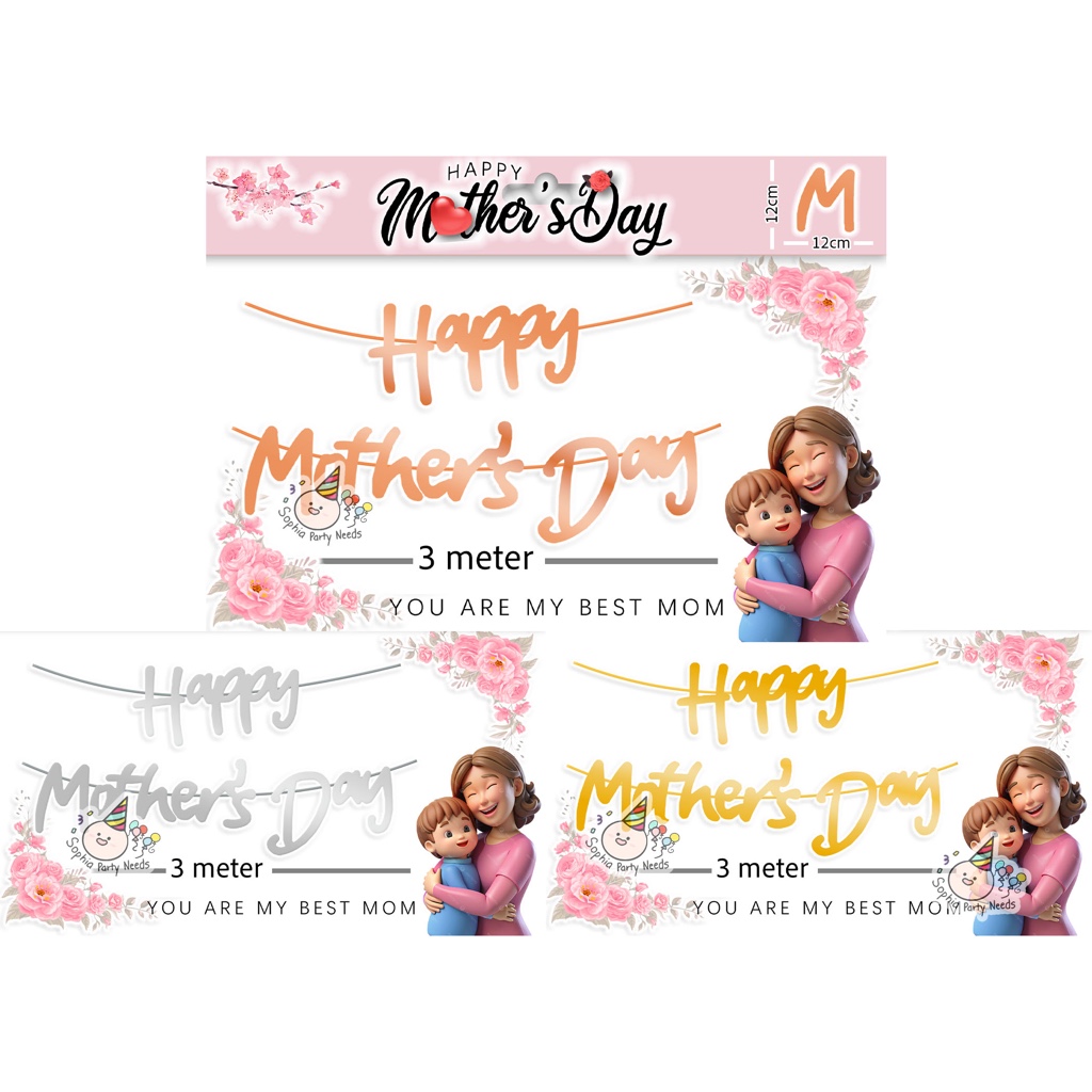 Banner for Happy Mother's Day (Best Mom) | Shopee Philippines