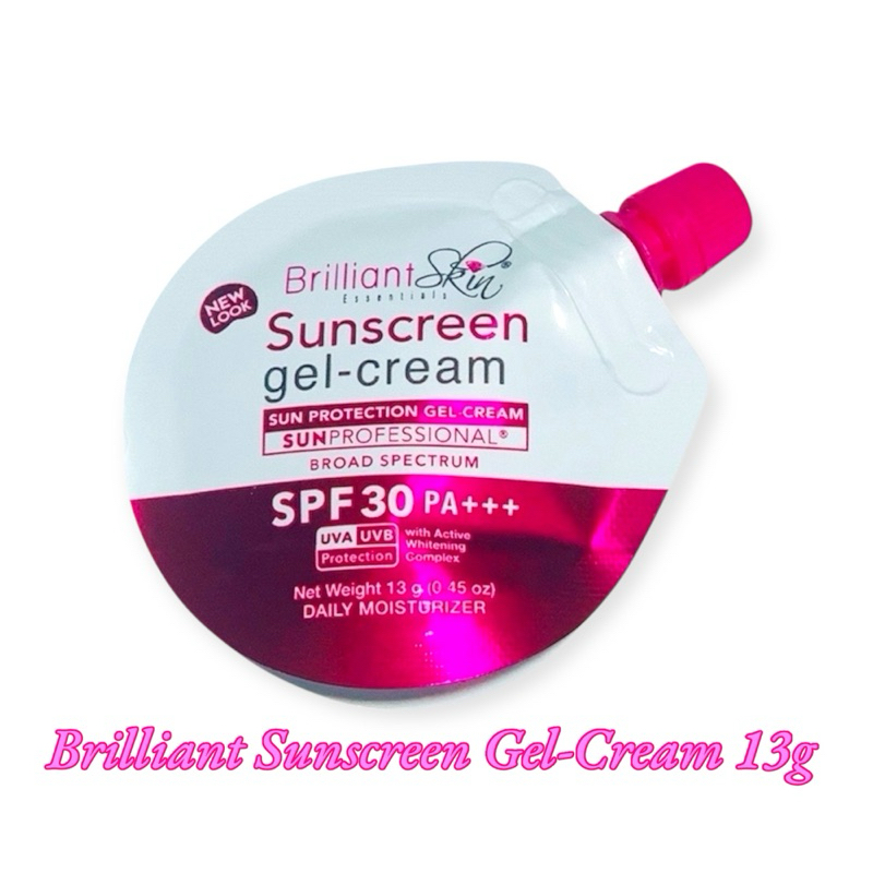 Brilliant Sunscreen Gel Cream 13g | Shopee Philippines