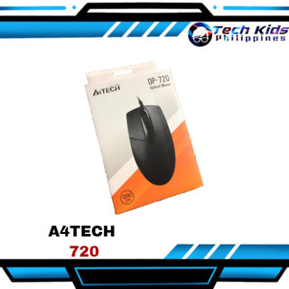 A4Tech OP-720 1200 DPI Symmetric Dust-Resistant Wheel Plug & Play USB ...
