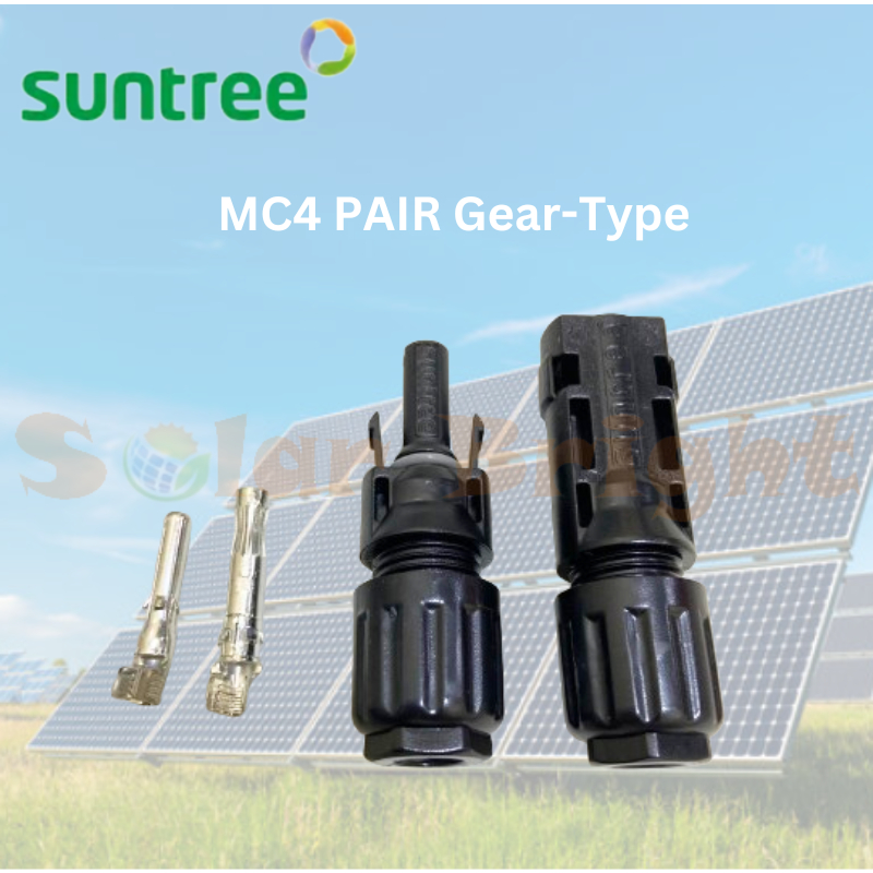 Suntree MC4 Connector Pair for Solar Panel Electrical TUV Liquidtight IP67 | Shopee Philippines