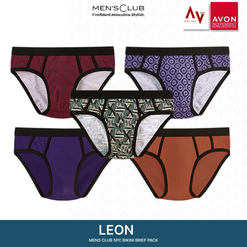 Avon Leon 5in1 Bikini Brief Pack | Shopee Philippines
