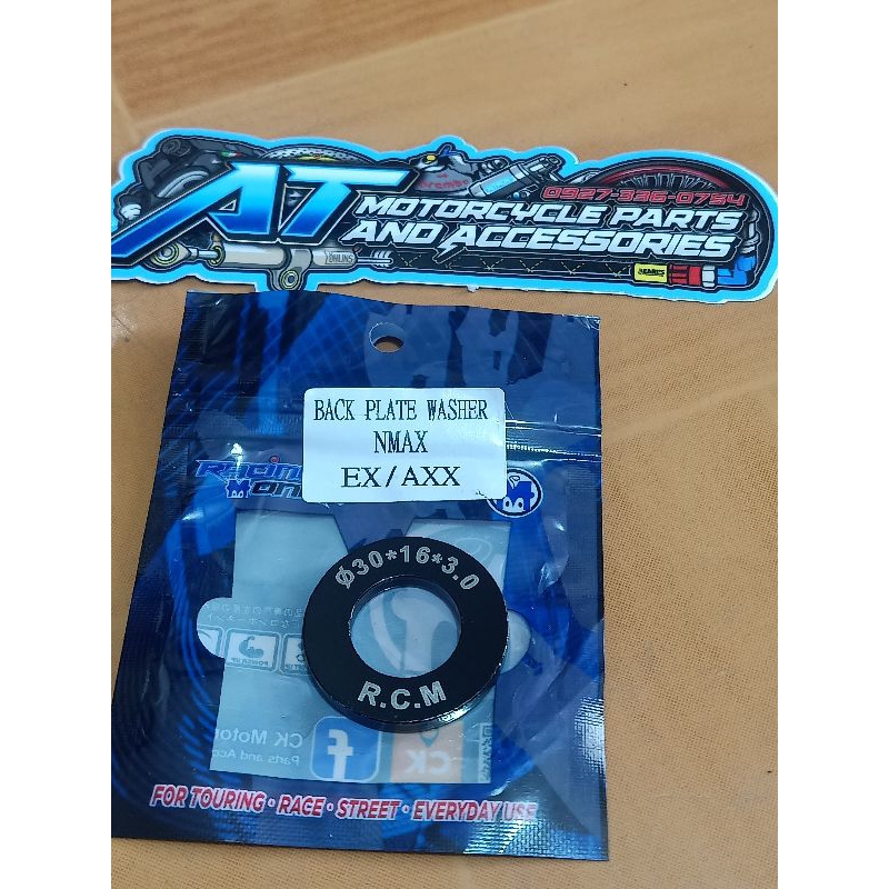 BACKPLATE WASHER STAINLESS TITANIUM FOR NMAX/AEROX | Shopee Philippines