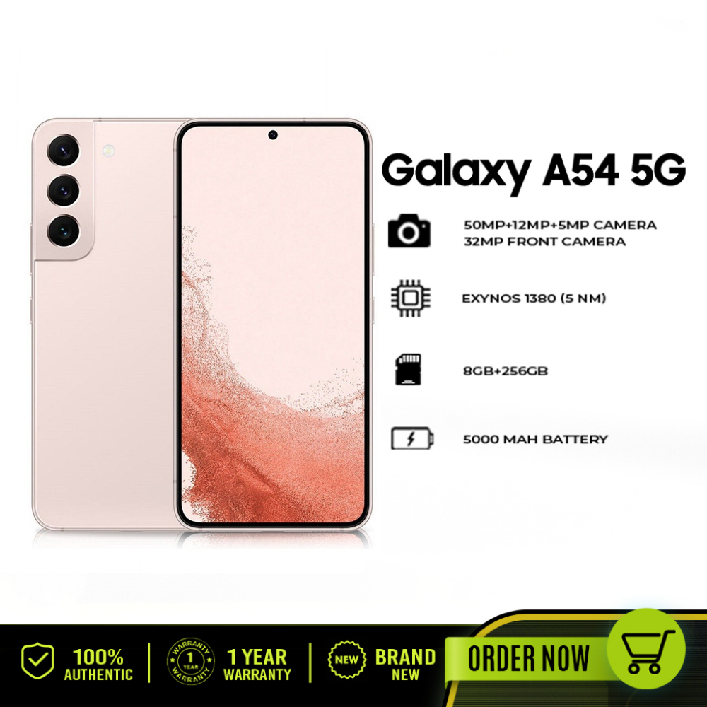Cellphone Galaxy A54 NEW Original 5G phone 6000mAh Large battery 16GB ...