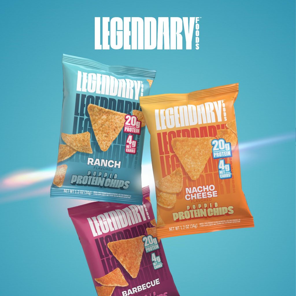 Legendary Foods Popped Protein Chips (1 piece 34 grams) - 4 Poopy ...
