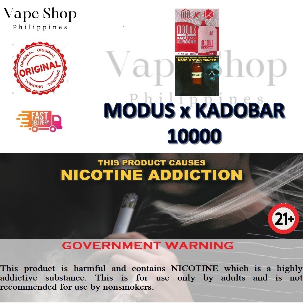 Modus x Kadobar 10000 Disposable Pod | Shopee Philippines