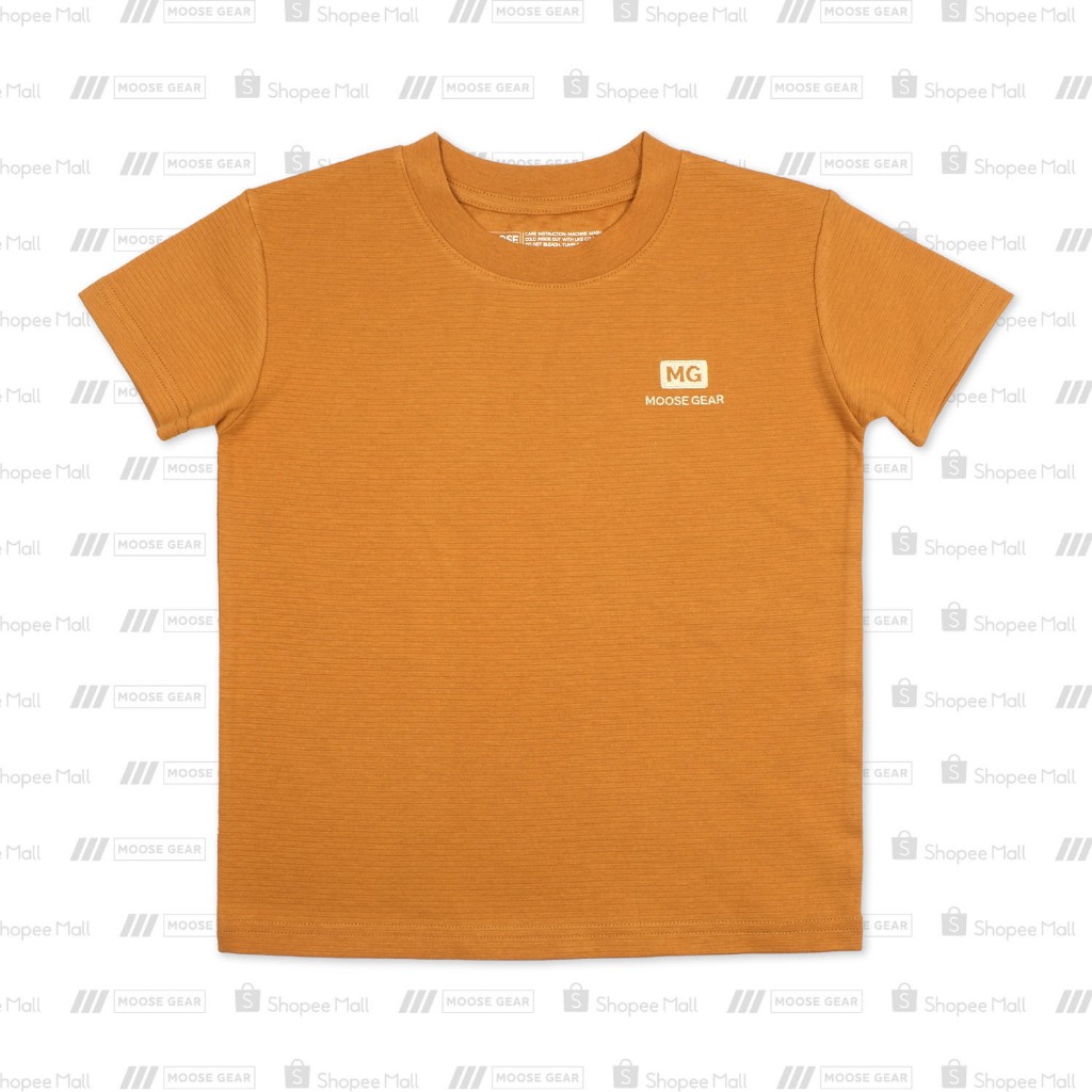 Moose Gear Flame Orange Jacquard OVERSIZED T-Shirt With Embroidery ...