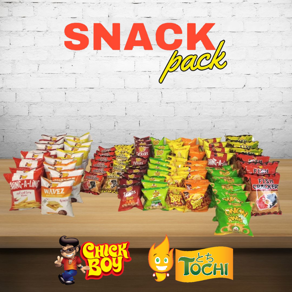 Takam Snack Pack (ChickBoy & Tochi Snacks) | Shopee Philippines