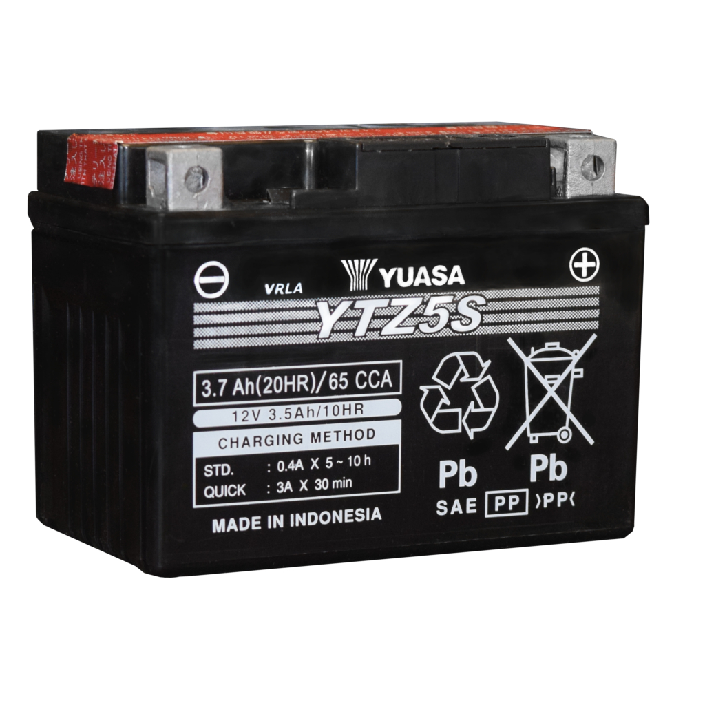 Genuine YUASA YTZ5S (GTZ4V, YTZ4V, GTZ5S, YTX4L) Fits Mioi125,XRM125 ...