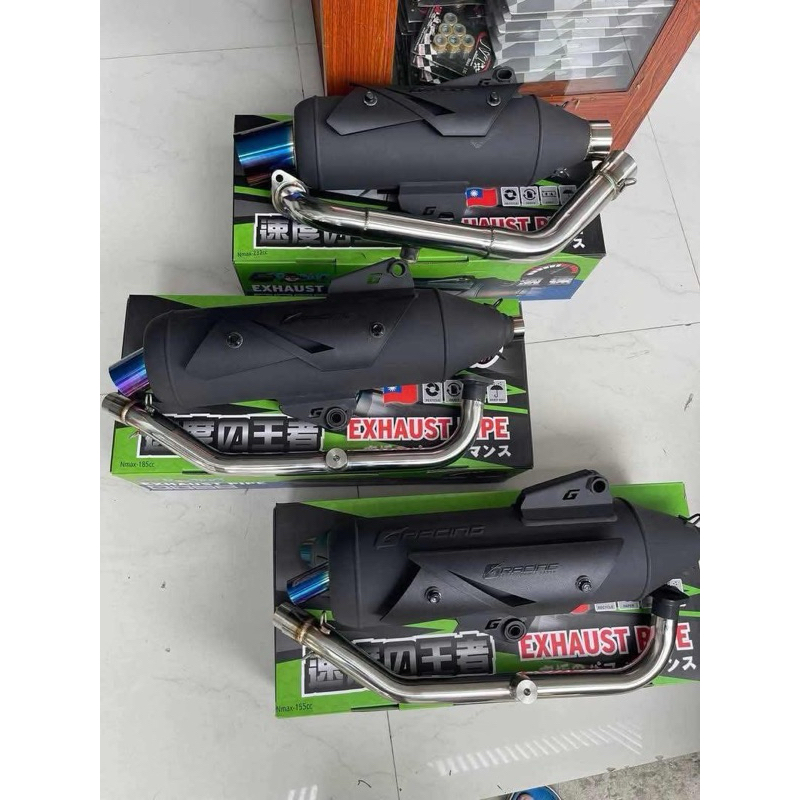 GRACING POWER PIPE NMAX/AEROX V2 STOCK ENGINE 155CC/185CC/232CC ...