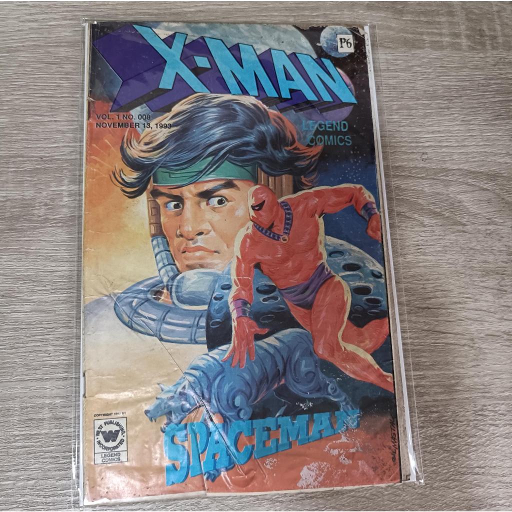 X-man #8 GD/VG condition (Philippine komiks - NOT Marvel) 1993 tagalog ...